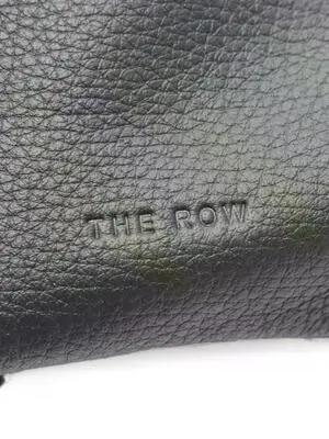 THE ROW 2020s Bourse Debossed-logo Shoulder Bag