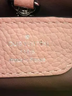 LOUIS VUITTON Capucines Bb Handbag - Pink