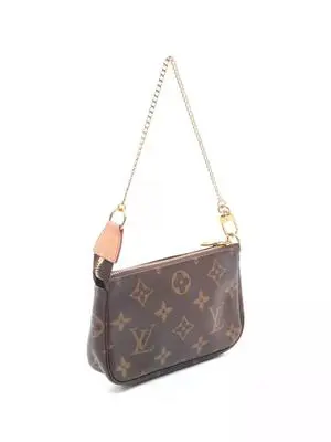 LOUIS VUITTON Pochette Monogram Shoulder Bag - Brown