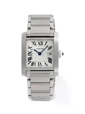 Cartier Tank Française 30mm Watch - White