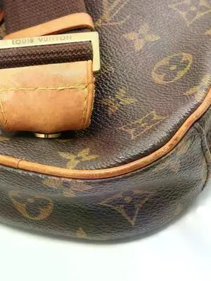 LOUIS VUITTON 2004 Pochette Gange Monogram Messenger Bag - Brown