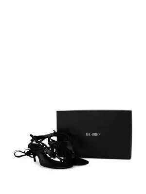 Attico Nova Strappy Leather Sandals