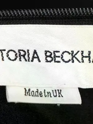 Victoria Beckham Lace-detail Belted Midi Dress