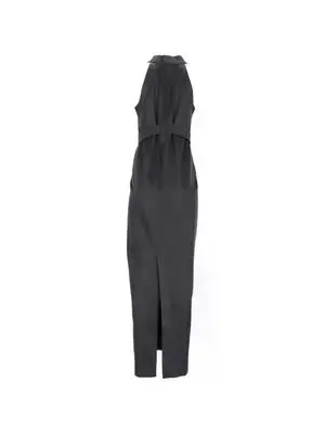 Emilio Pucci The Emilio Halter-neck Embellished Maxi Dress