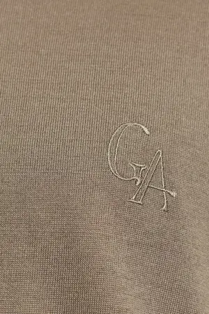 Giorgio Armani T-shirt With Embroidered Logo