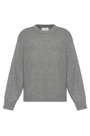 FRAME Cashmere Sweater With A Crew Neckline - Grey