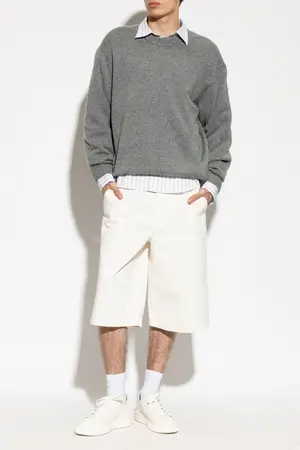 FRAME Cashmere Sweater With A Crew Neckline