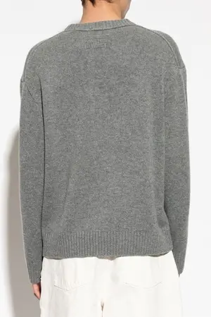 FRAME Cashmere Sweater With A Crew Neckline