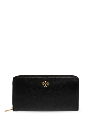 Tory Burch Leather Wallet - Black