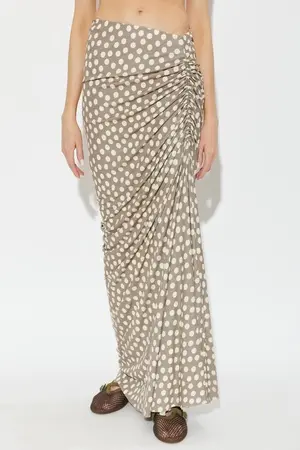 Alaïa Polka Dot Skirt