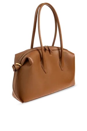 Yuzefi Brioche Duffle Bag In Top-grain Leather