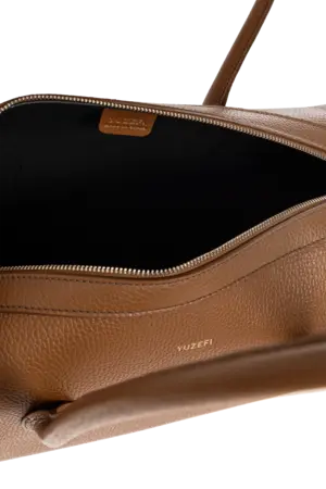 Yuzefi Brioche Duffle Bag In Top-grain Leather
