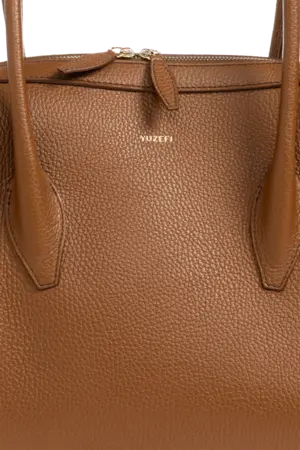 Yuzefi Brioche Duffle Bag In Top-grain Leather