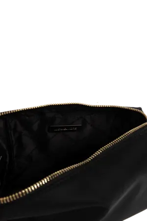 Michael Kors Cosmetic Bag With Gold Tone Logo Detail