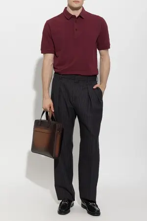 Etro Polo With Embroidered Logo
