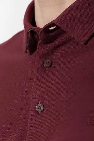 Etro Polo With Embroidered Logo