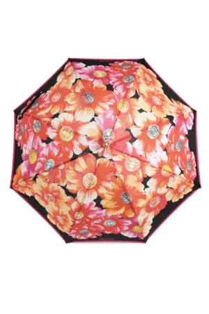 Moschino Parasol With Floral Motif