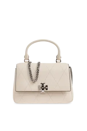 Tory Burch Charlie’ Chain Wallet - Cream