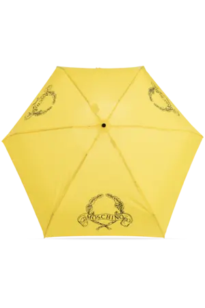 Moschino Small Foldable Umbrella With Logo