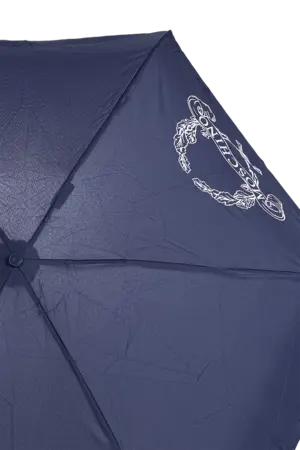 Moschino Small Folding Umbrella With Logo
