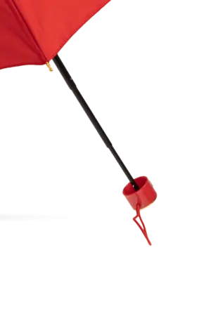 Moschino Small Folding Umbrella With Logo