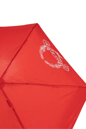 Moschino Small Folding Umbrella With Logo