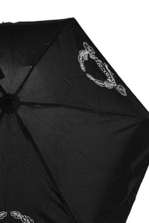 Moschino Small Folding Umbrella With Logo