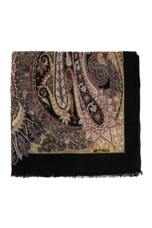 Etro Cashmere Scarf - Black