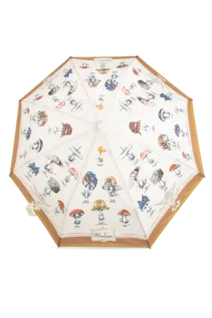 Moschino Folding Umbrella With Colorful Print