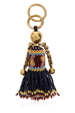 Etro Beaded Keychain - Multicolour