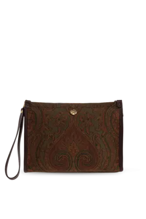 Etro Patterned Bag - Brown