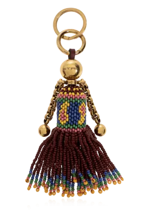Etro Beaded Keychain - Multicolour