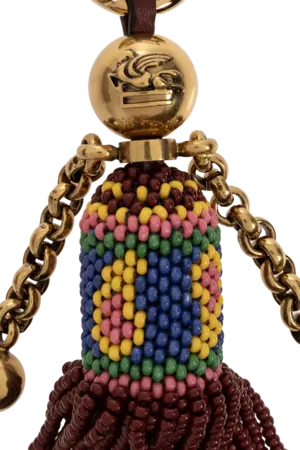 Etro Beaded Keychain