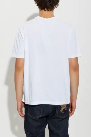 Etro T-shirt With Embroidered Logo