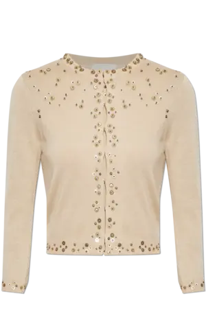 Isabel Marant Étoile Amaria Silk Cardigan - Cream