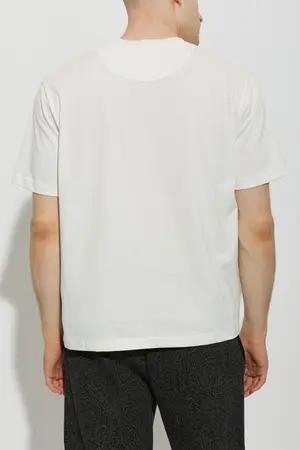 Etro T-shirt With Embroidered Logo