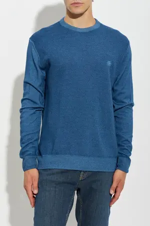 Etro Wool Sweater With Embroidered Logo
