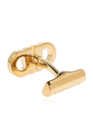 FERRAGAMO Cufflink In The Shape Of A Logo