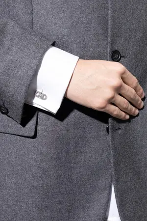 FERRAGAMO Cufflink In The Shape Of A Logo