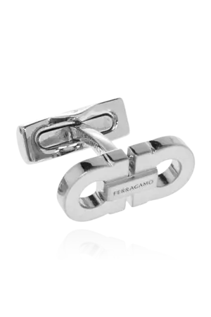 FERRAGAMO Cufflink In The Shape Of A Logo