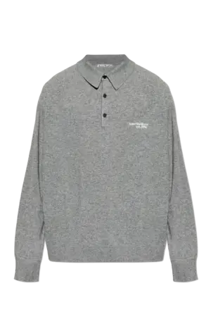 Acne Studios Wool Polo - Grey