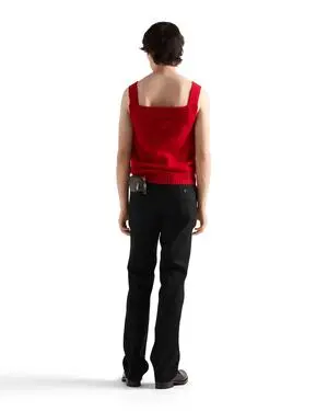 Prada Shetland Wool Tank Top