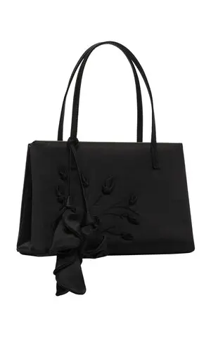 Magda Butrym Satin Embroidered Barbara Bag