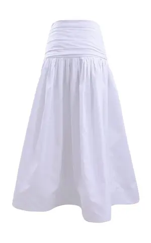 FRANCESCA MIRANDA Echo Cotton Maxi Skirt