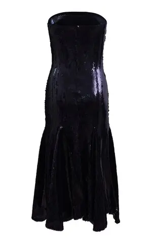FRANCESCA MIRANDA Simone Sequin Midi Dress