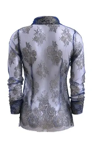 FRANCESCA MIRANDA Arena Sheer Blouse