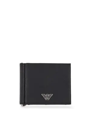 Emporio Armani Wallet Leather "classic - Black