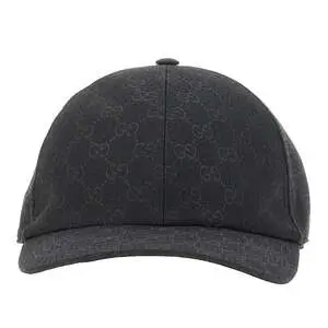 Gucci Gg Ripstop Baseball Cap - Black