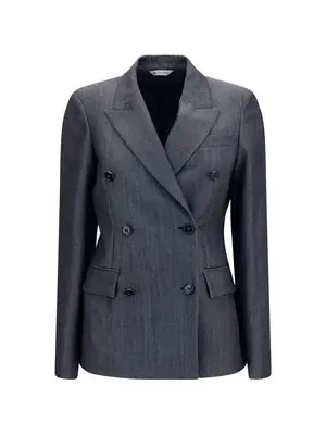 Balenciaga Tailored Jacket - Blue