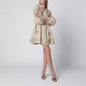 Zimmermann Roselight Mini Dress - Multicolor
